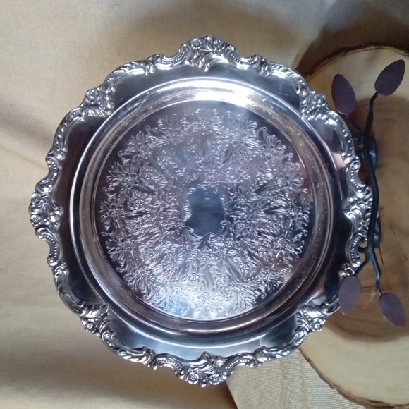 Reed & Barton | Dining | Reed Barton Silver Plated Serving Platter ...